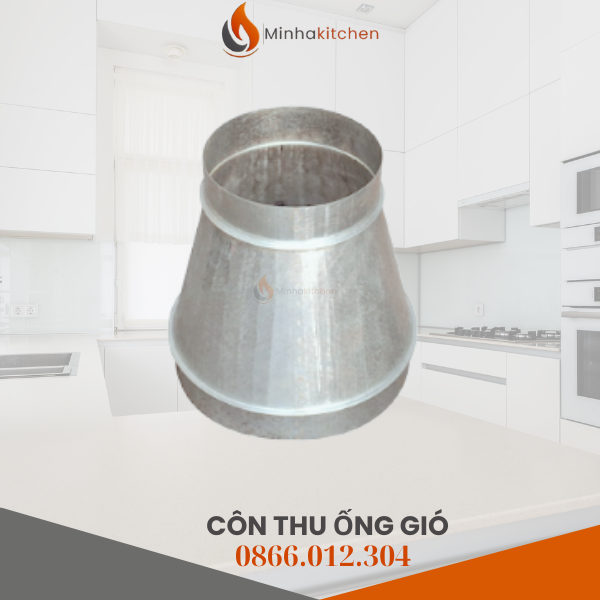 Côn Thu Ống Gió Tròn - Côn Gom Gió Tròn | Minh Hà Kitchen